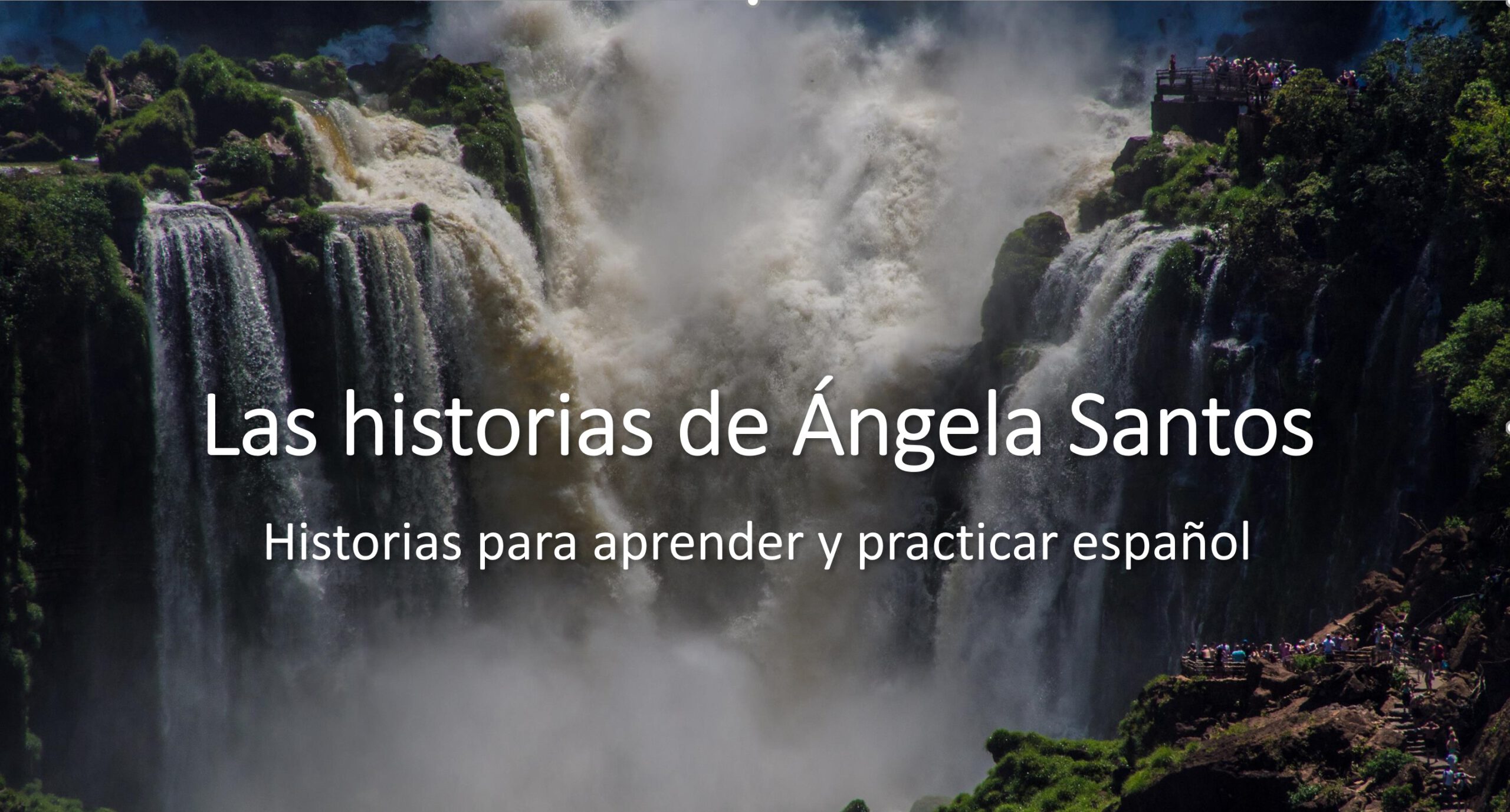 Ángela Santos en Cataratas de Iguazú - Ganas de hablar